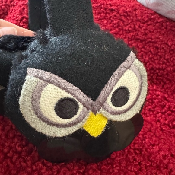 kate spade | Accessories | Kate Spade Black And Yellow Owl Ear Muffs ...